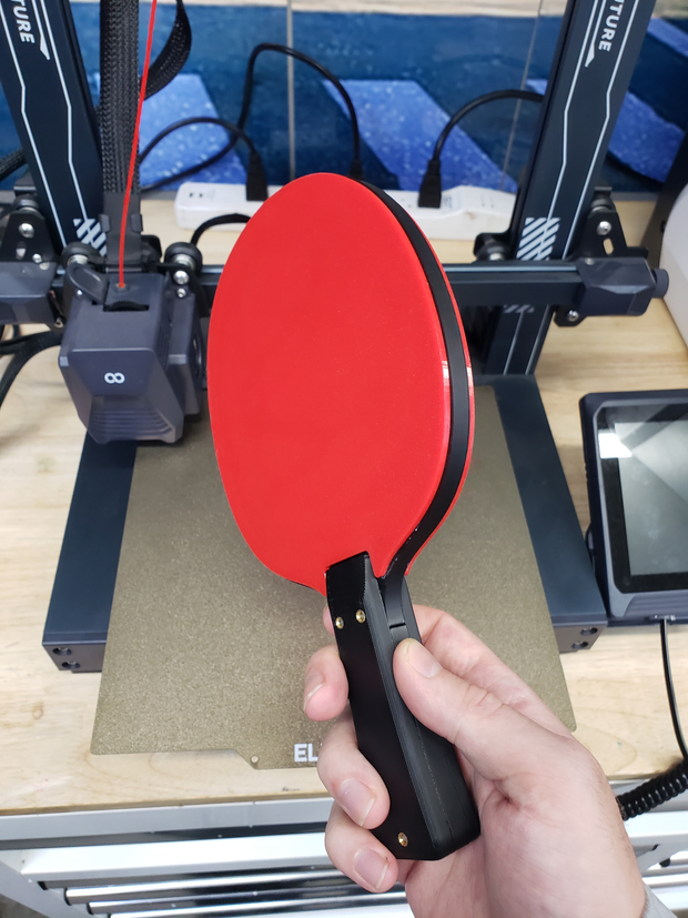 Ping Pong Paddle von blake3dcake | Kostenloses STL-Modell herunterladen ...