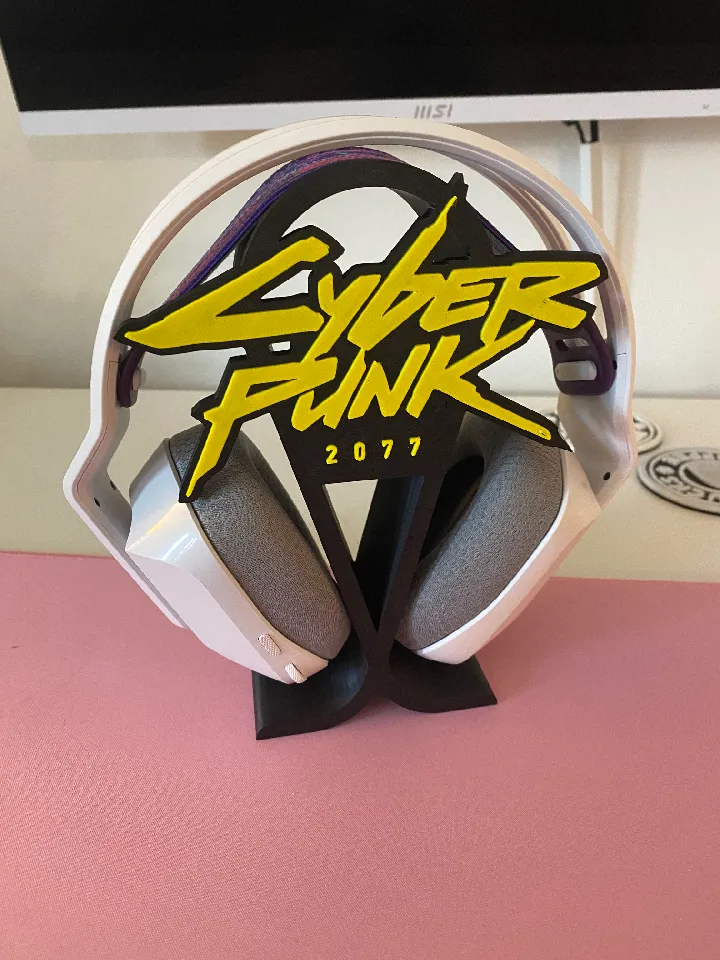 Cyberpunk 2077 Headphones stand by W1nter | Download free STL model ...