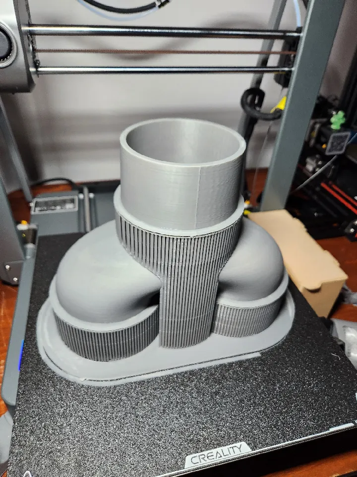 y adapter for exhaust vent by Chainsawmother | Download free STL model ...