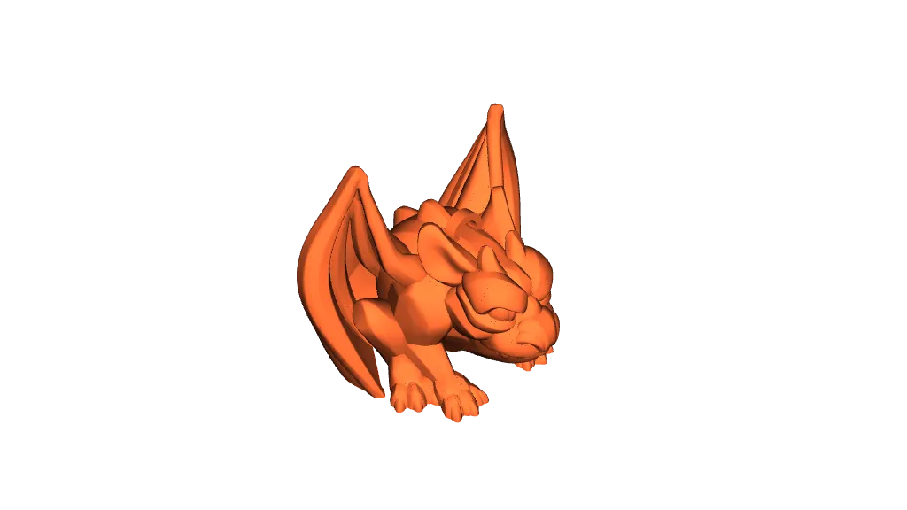Mini Gargoyle Keychain Remix By Fc2m3d Download Free Stl Model