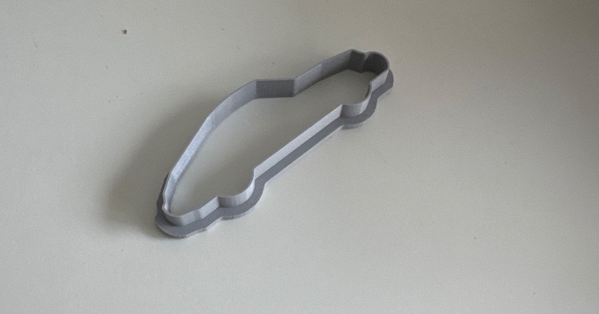 Porsche 911 cookie cutter by friedmann_martin | Download free STL model ...