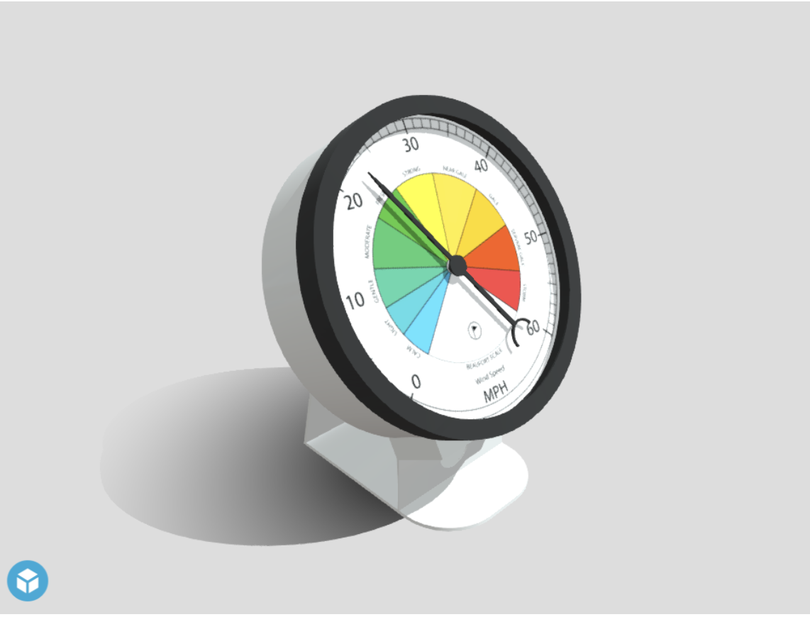 Data Gauge/Dial and Stand by DigitalUrban | Download free STL model ...