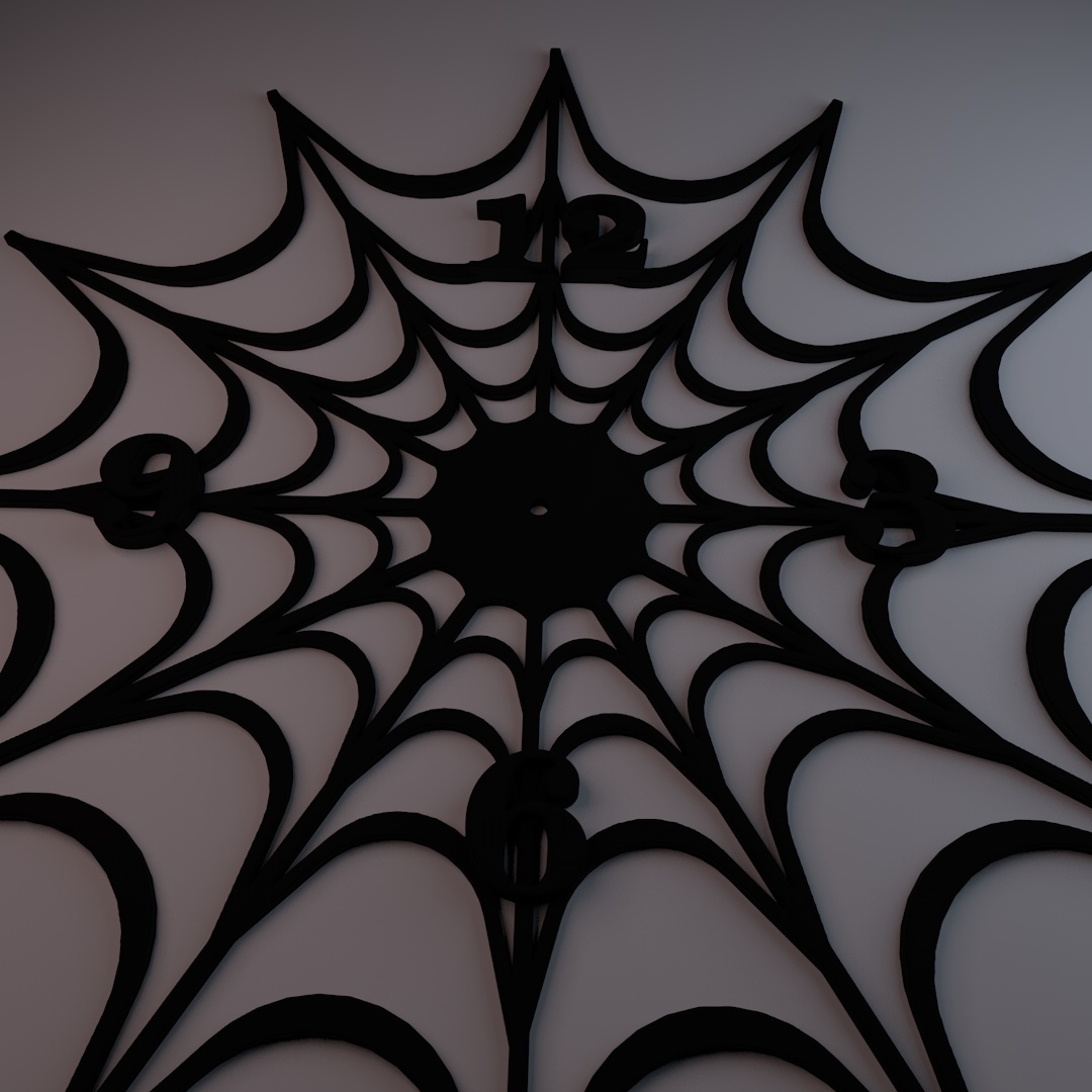 Spider clock by Dark Heaven | Download free STL model | Printables.com