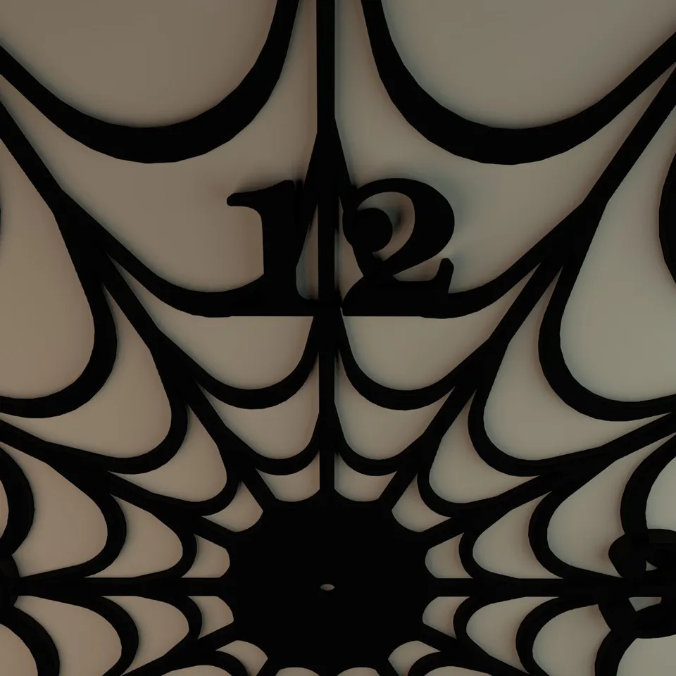 Spider clock by Dark Heaven | Download free STL model | Printables.com