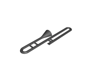 Trombone by MadTNOTN | Download free STL model | Printables.com