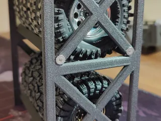Tire stand 1/18 by PSC | Download free STL model | Printables.com
