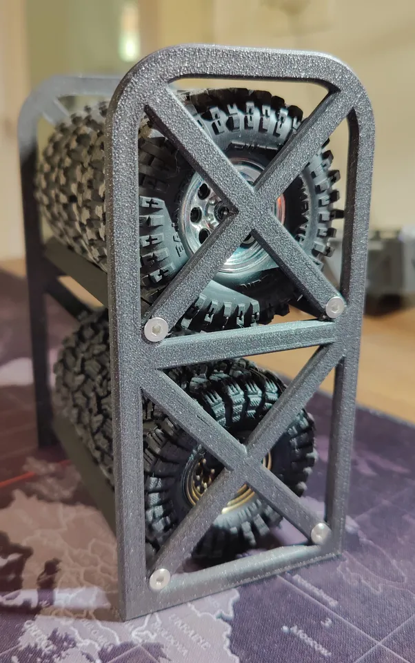 Tire stand 1/18 by PSC | Download free STL model | Printables.com