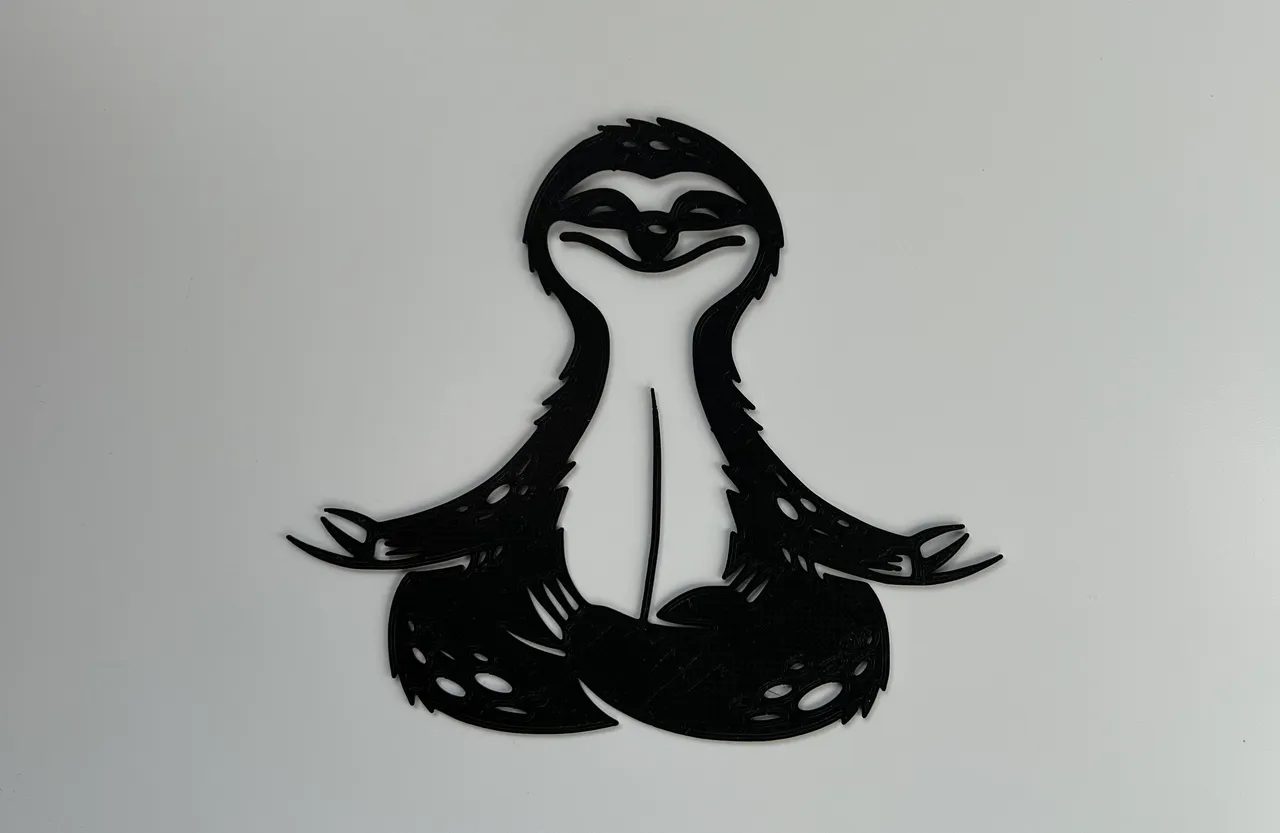 Sloth Wall Art #2 by Ninomalbinho | Download free STL model | Printables.com