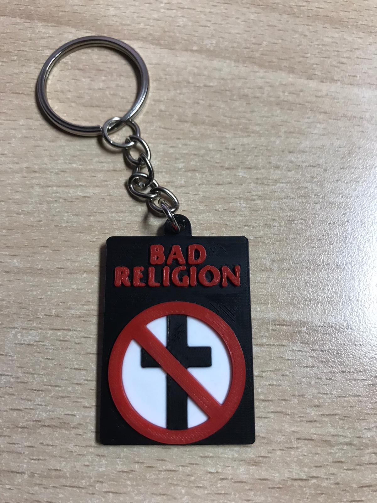 Bad religion keychain by INE3DIT | Download free STL model | Printables.com