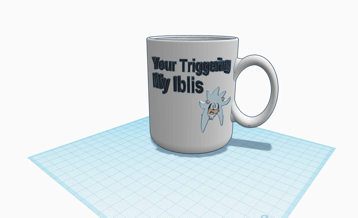 Iblis Trigger cup by Makenzie Zwada | Download free STL model ...