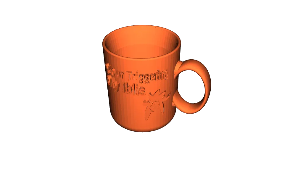 Iblis Trigger cup by Makenzie Zwada | Download free STL model ...