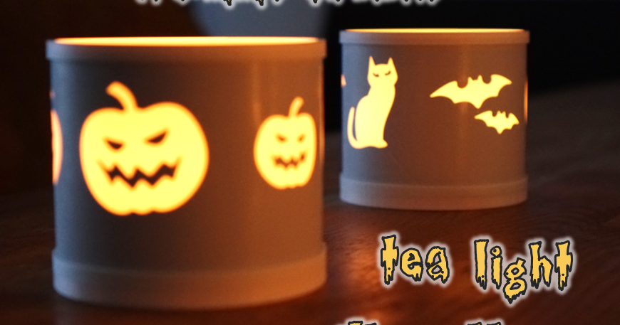 Tea Light Holder - Halloween Tea Light Holder & Shadow Caster by ...