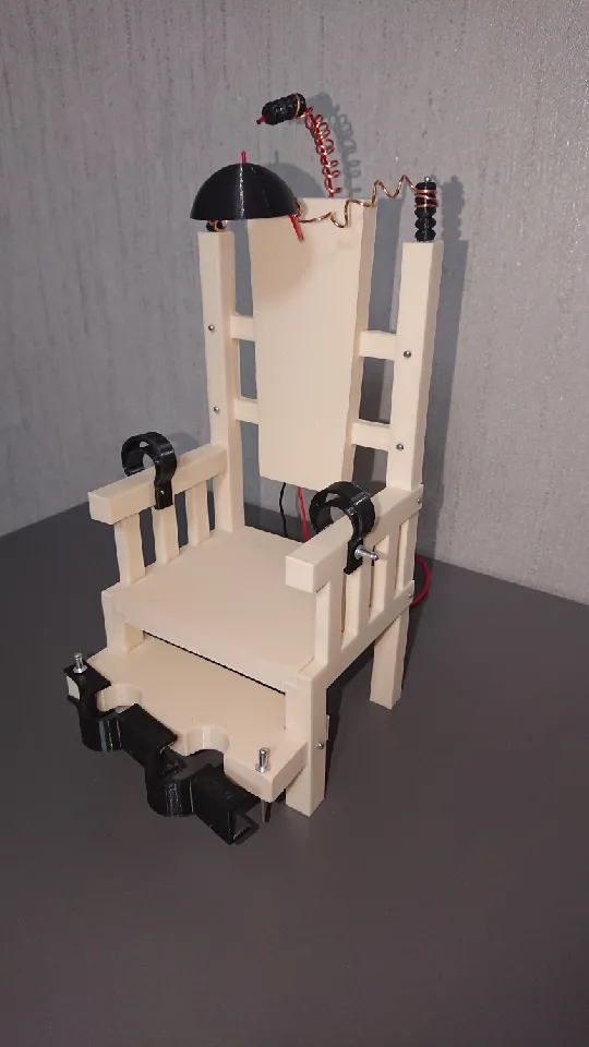 The electric chair by shadow3Dance | Download free STL model ...