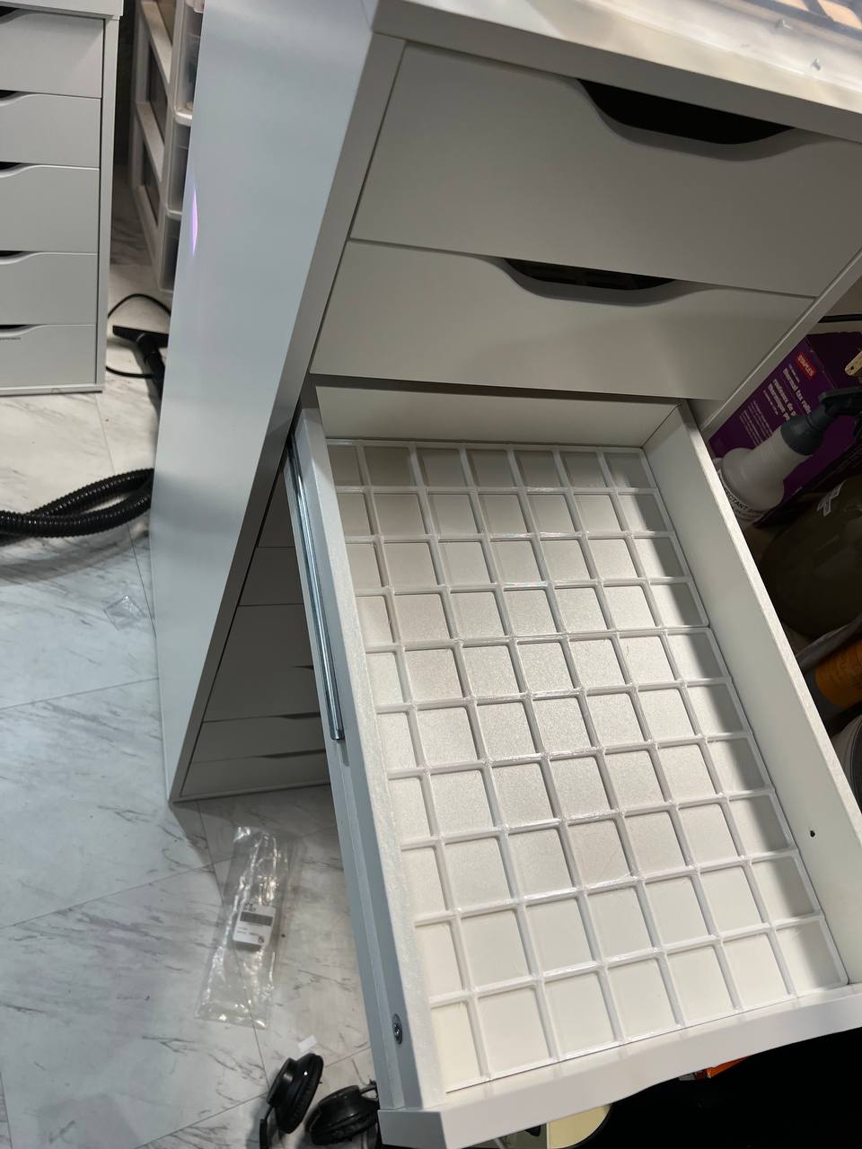 Gridfinity Base for 9 Drawer Ikea Alex by Novar Lynx | Download free ...