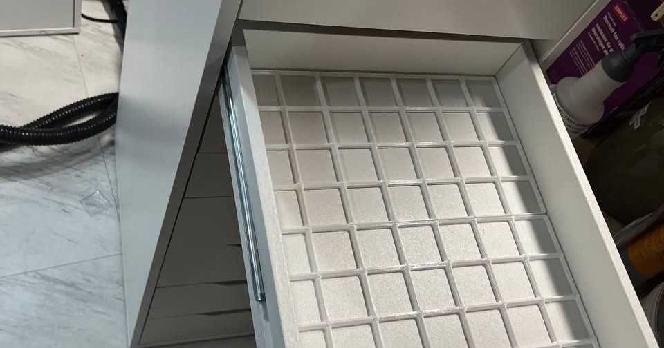 Gridfinity Base for 9 Drawer Ikea Alex by Novar Lynx | Download free ...