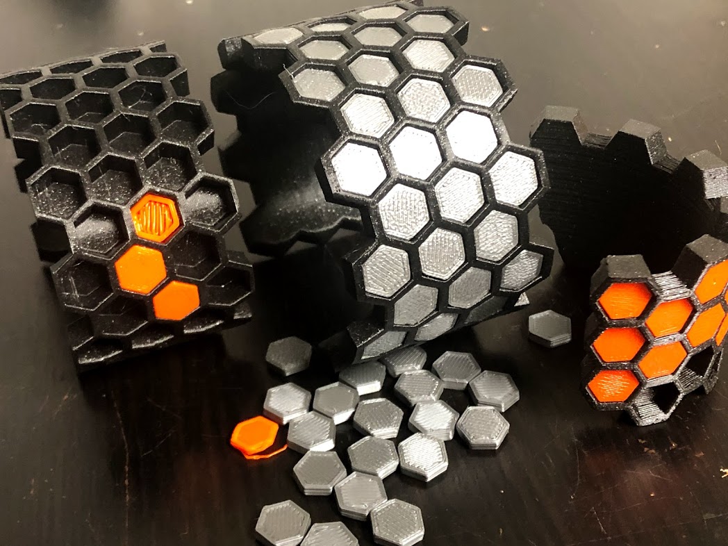 Hex Bracelet by Cisco3D | Download free STL model | Printables.com