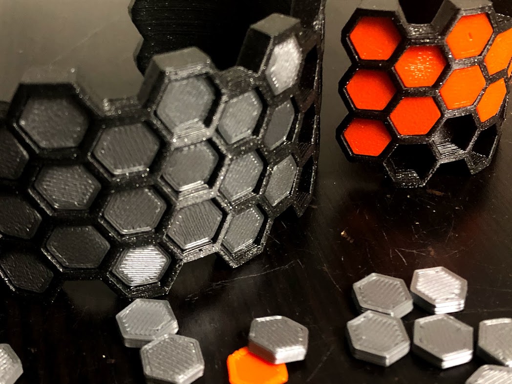 Hex Bracelet by Cisco3D | Download free STL model | Printables.com