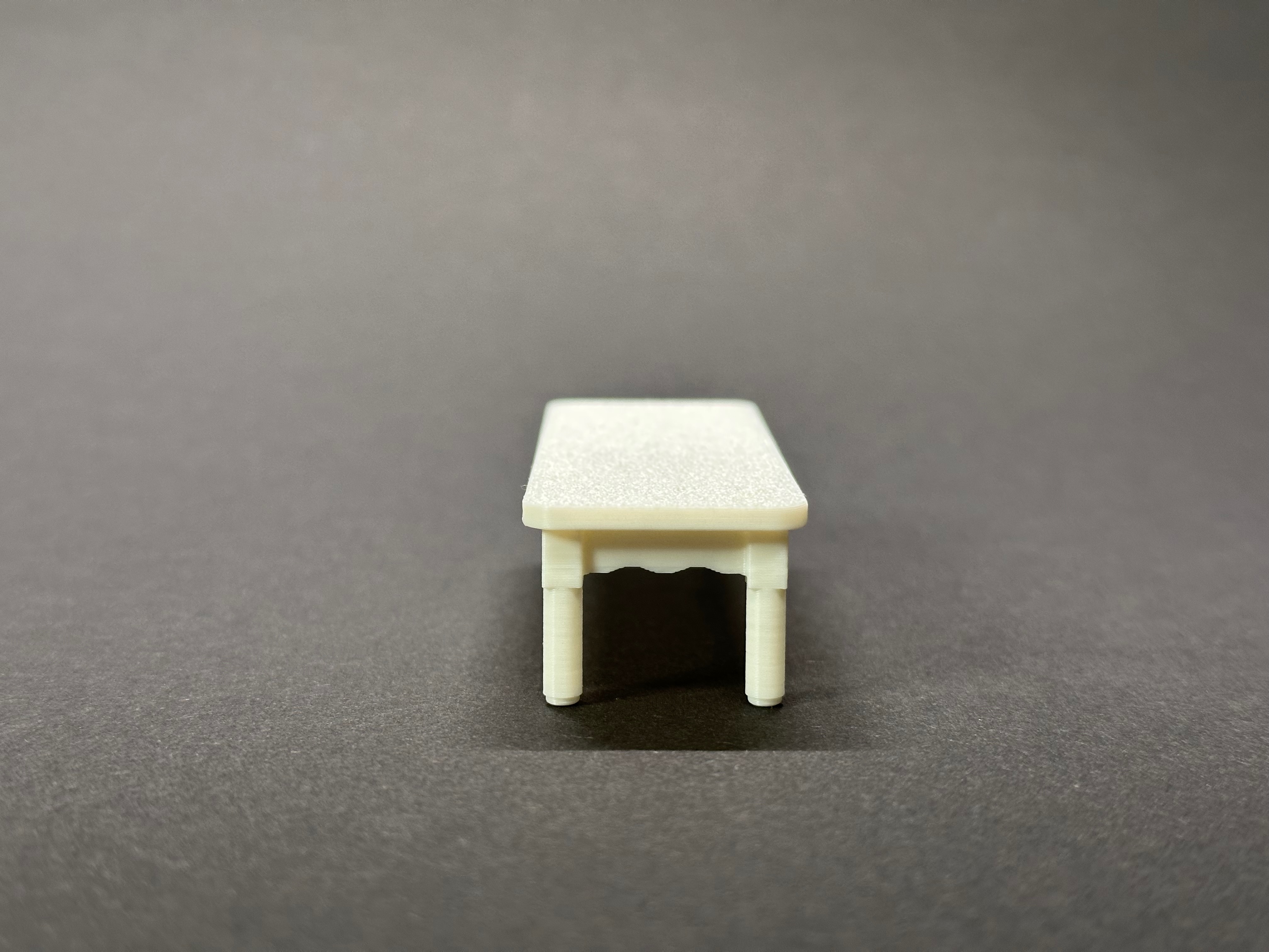 Dollhouse bench by awilde | Download free STL model | Printables.com