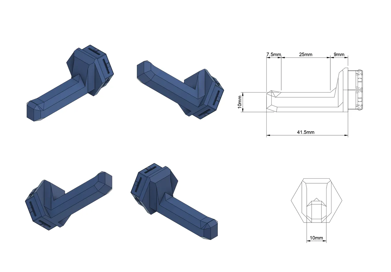Honeycomb Storage Wall Hooks for IKEA FIXA Hammer and Screwdriver by ...