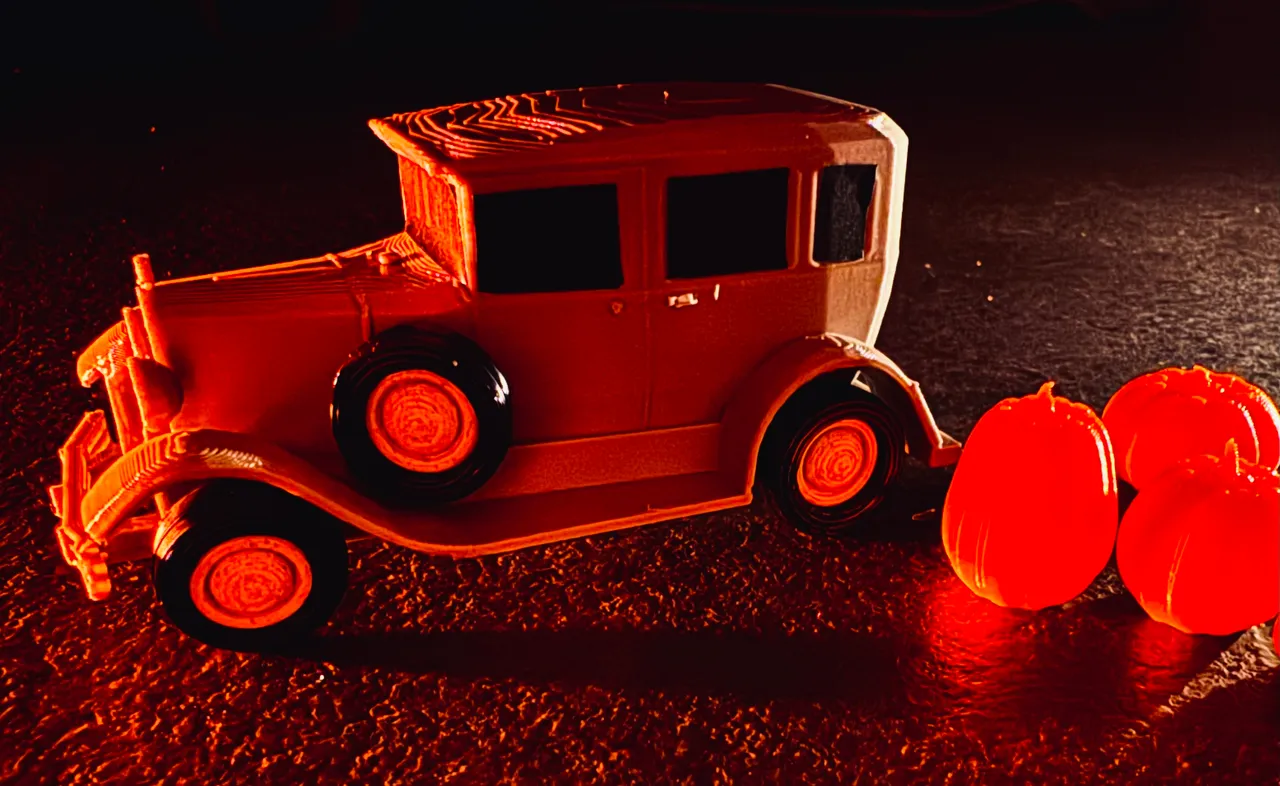 Halloween Car kit card ( Ford A Fordor 1930 ) by MM | Download free STL ...