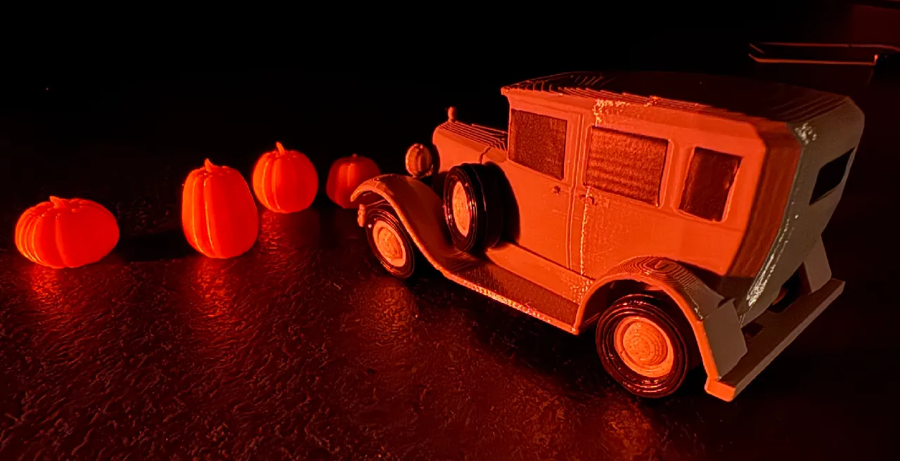 Halloween Car kit card ( Ford A Fordor 1930 ) by MM | Download free STL ...