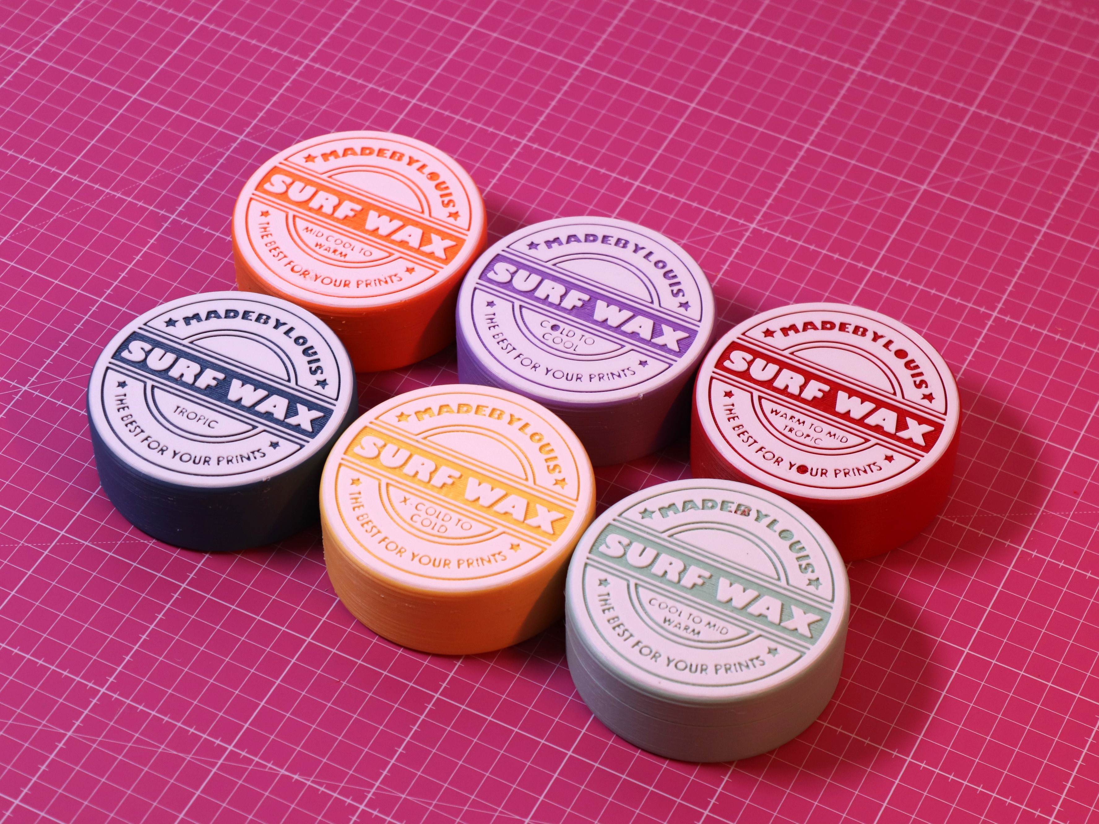 Surf wax box by 3DMadeByLouis | Printables Store