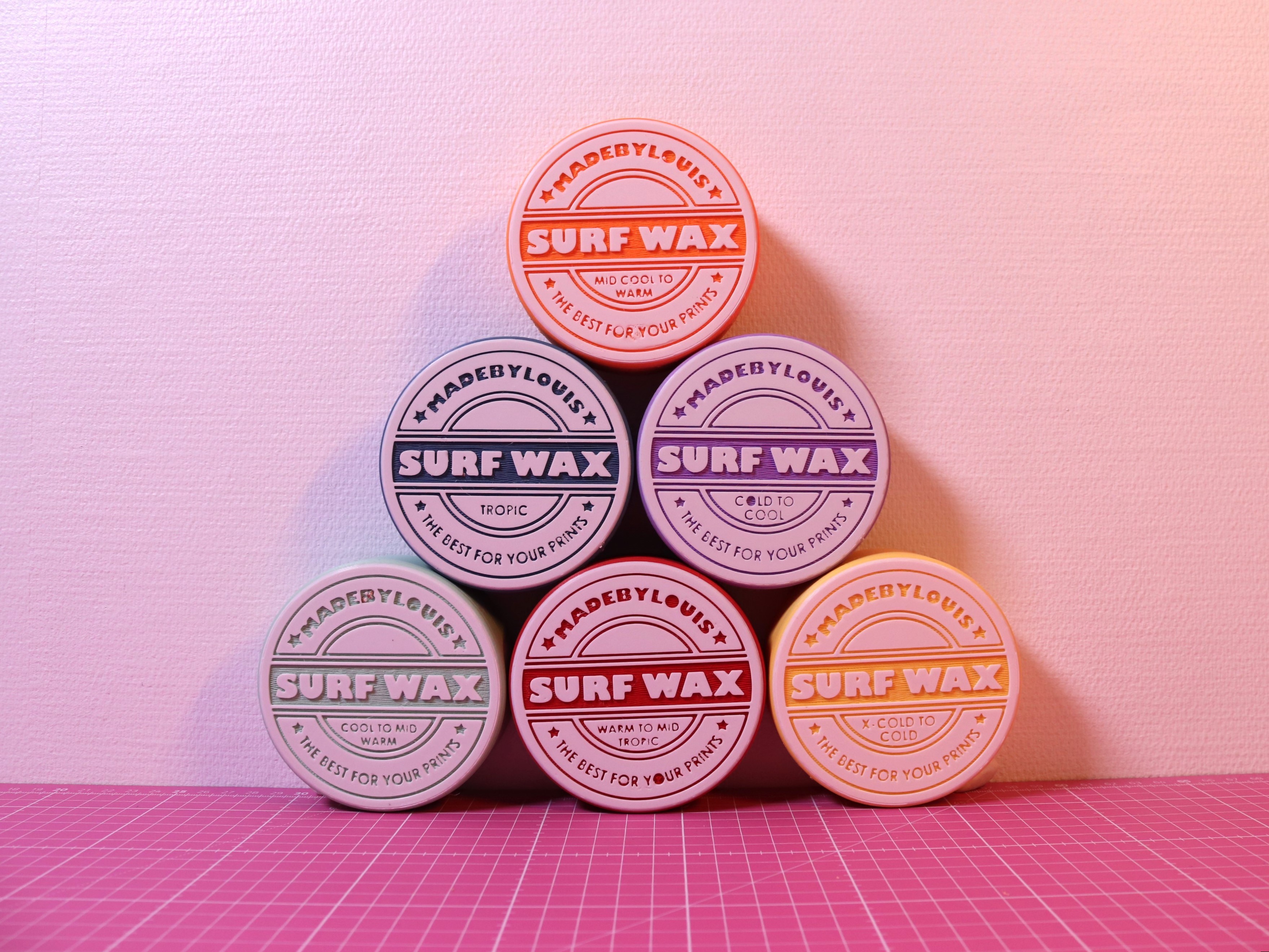 Surf wax box by 3DMadeByLouis | Printables Store