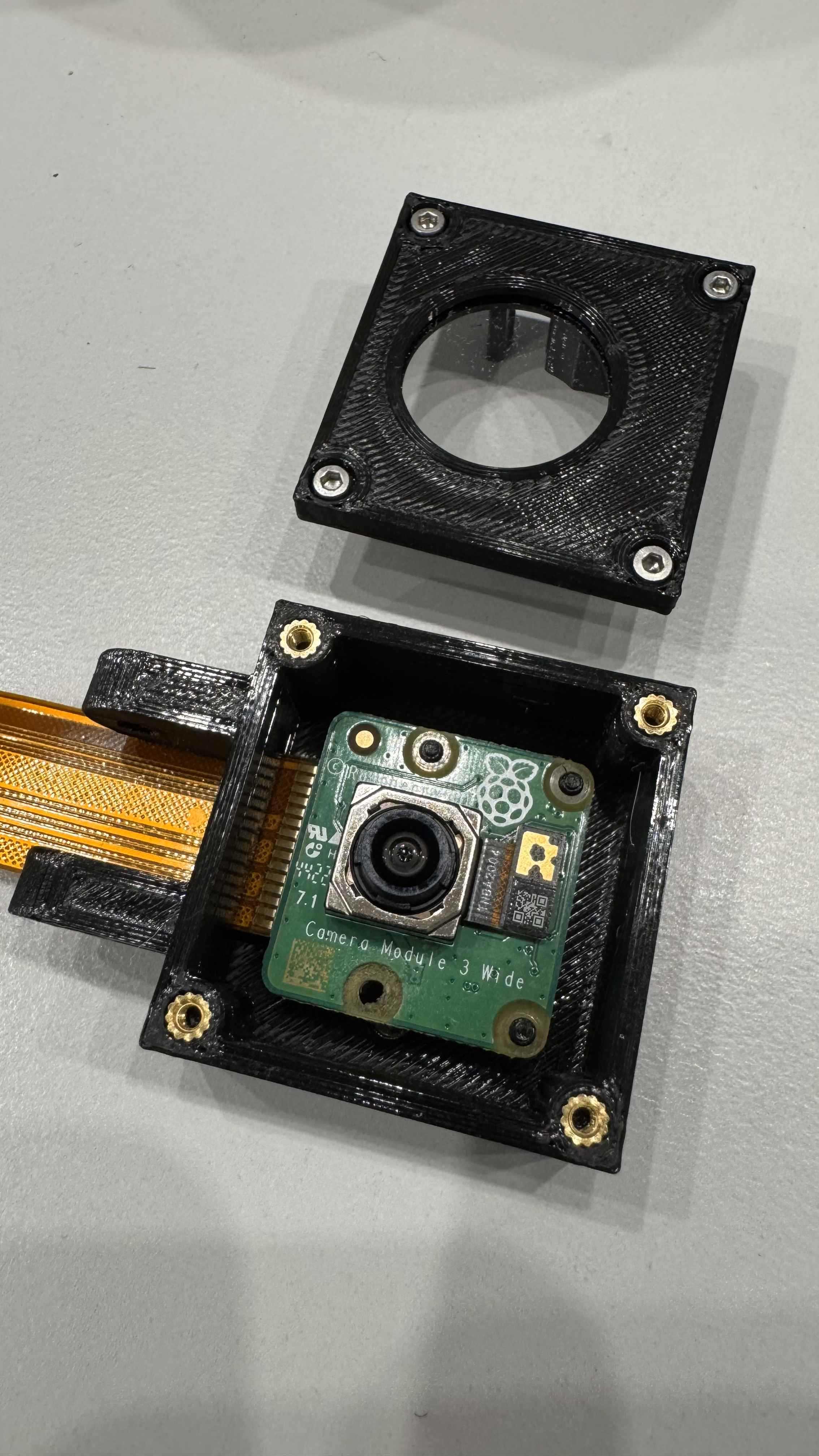 RPi Camera Module 3 Wide Gehäuse by G | Download free STL model ...