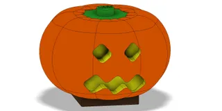 Pumpkin Lego Skeleton Halloween by Oli84 | Download free STL model ...