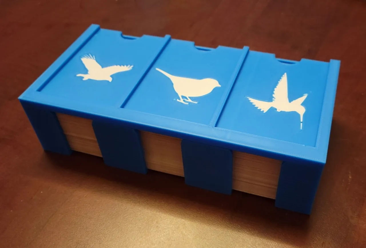 Wingspan Card Box w/ Magnetic Lid by Drakka01 | Download free STL model ...