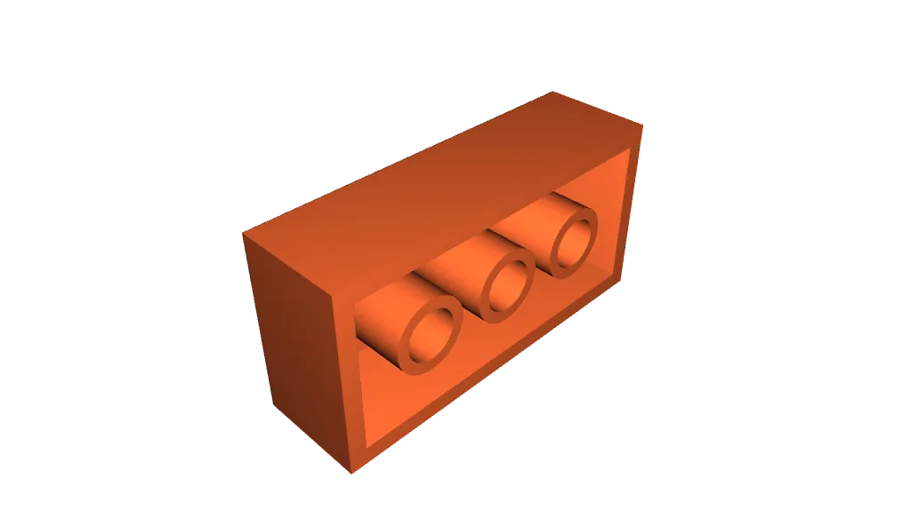 Lego 2X4 Block by GT | Download free STL model | Printables.com