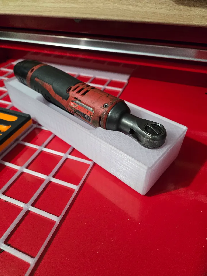 Gridfinity Milwaukee 3/8 Ratchet Holder by TheDawnofZodiac | Download ...