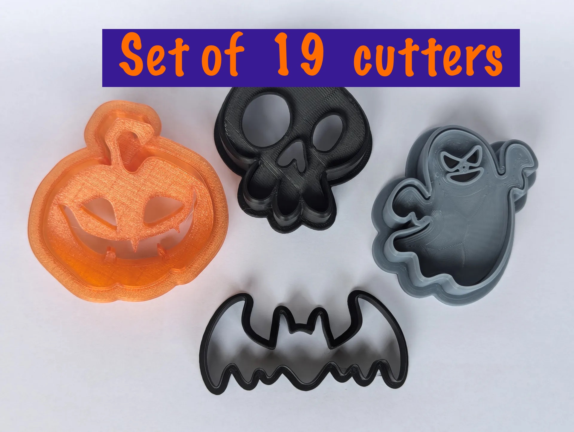 Set of halloween cookie cutters by Vasichkin | Download free STL model ...