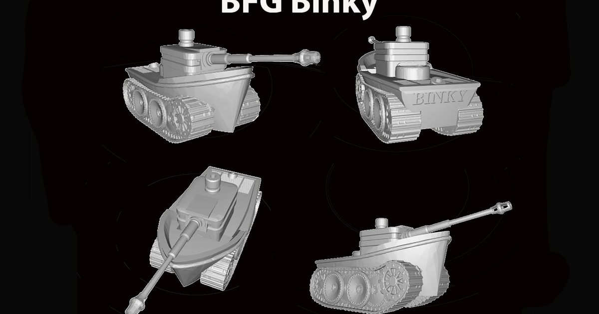 BFG Binky. by Diablo | Download free STL model | Printables.com