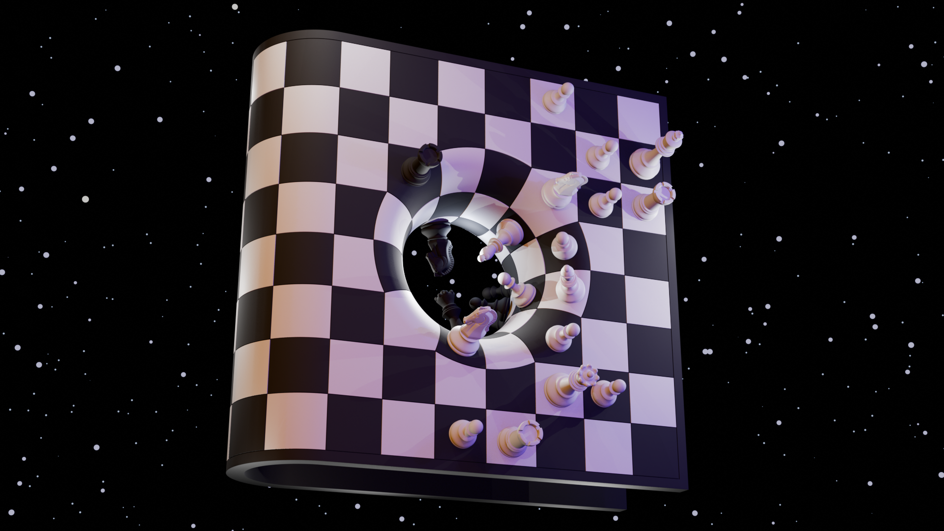 Wormhole Chessboard - Magnetic por Matthew Stevenson | Descargar modelo ...