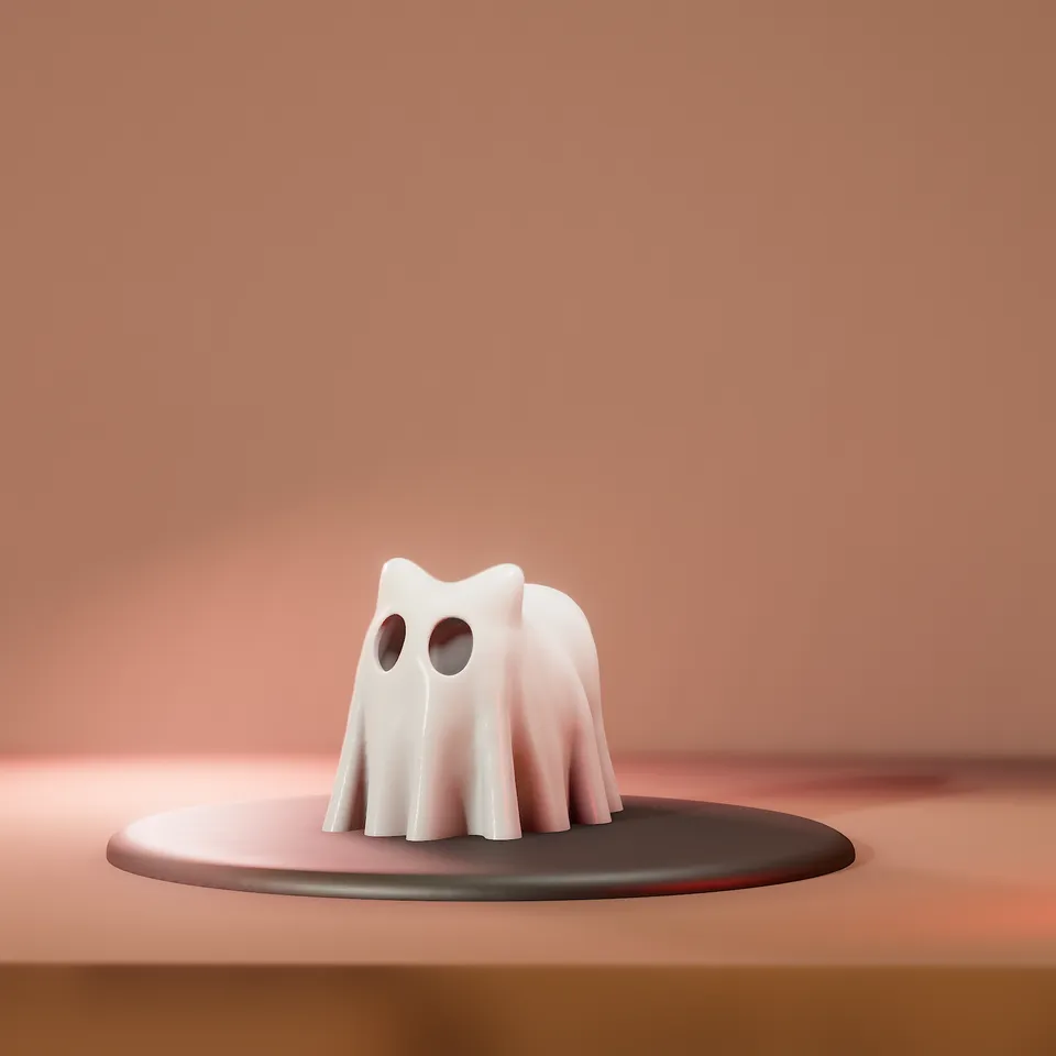 Ghost cat by Hold Ctrl | Download free STL model | Printables.com
