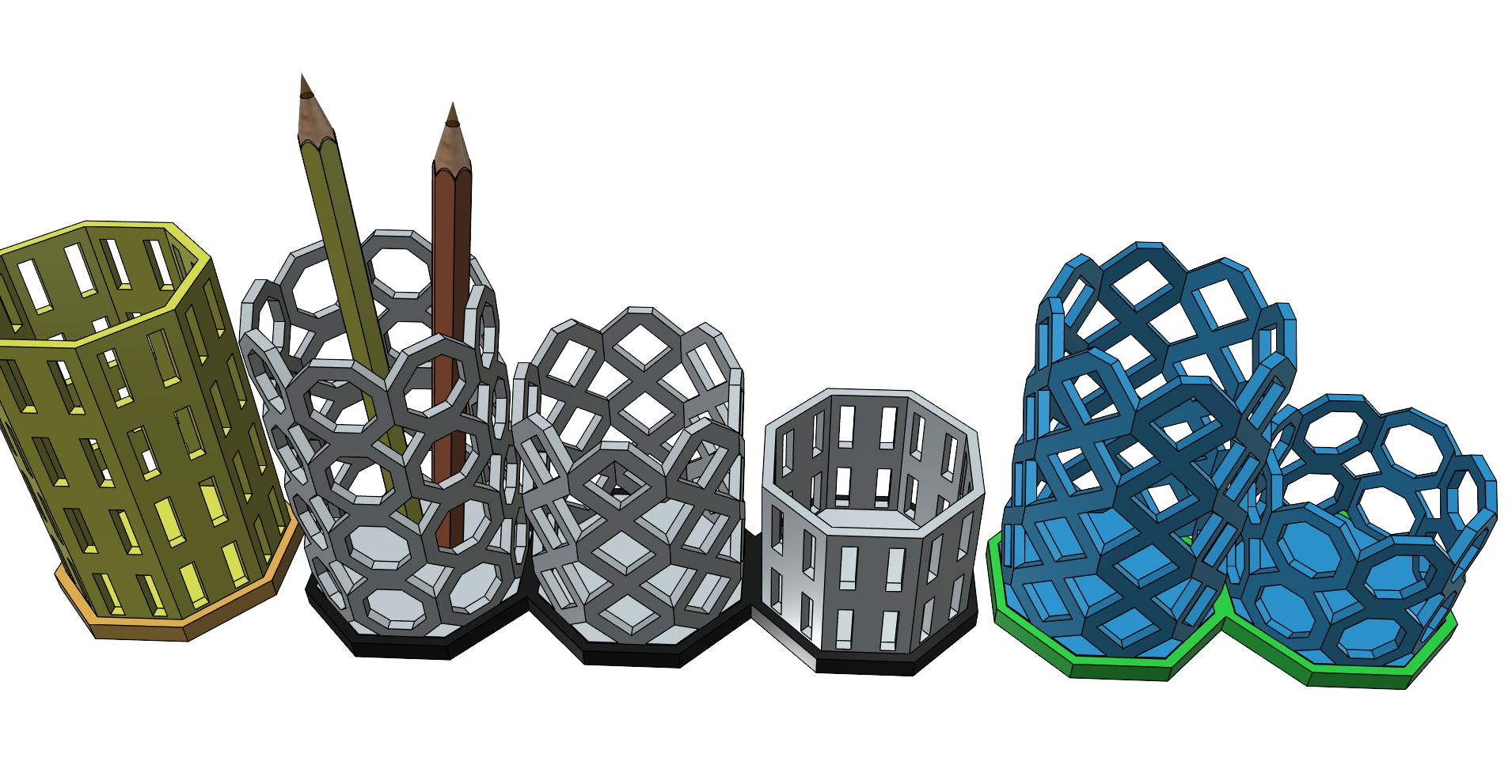 Pen Holder pen holder by REDZC | Download free STL model | Printables.com