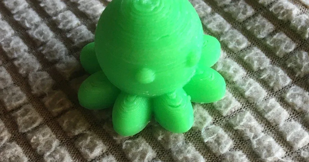 Cute Octopus/ Test Model by Artem Durkalets | Download free STL model ...