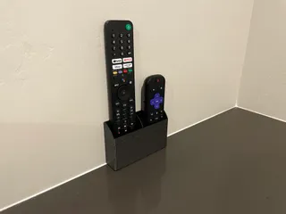 TV/Roku Remote Holder by dankmaker | Download free STL model ...