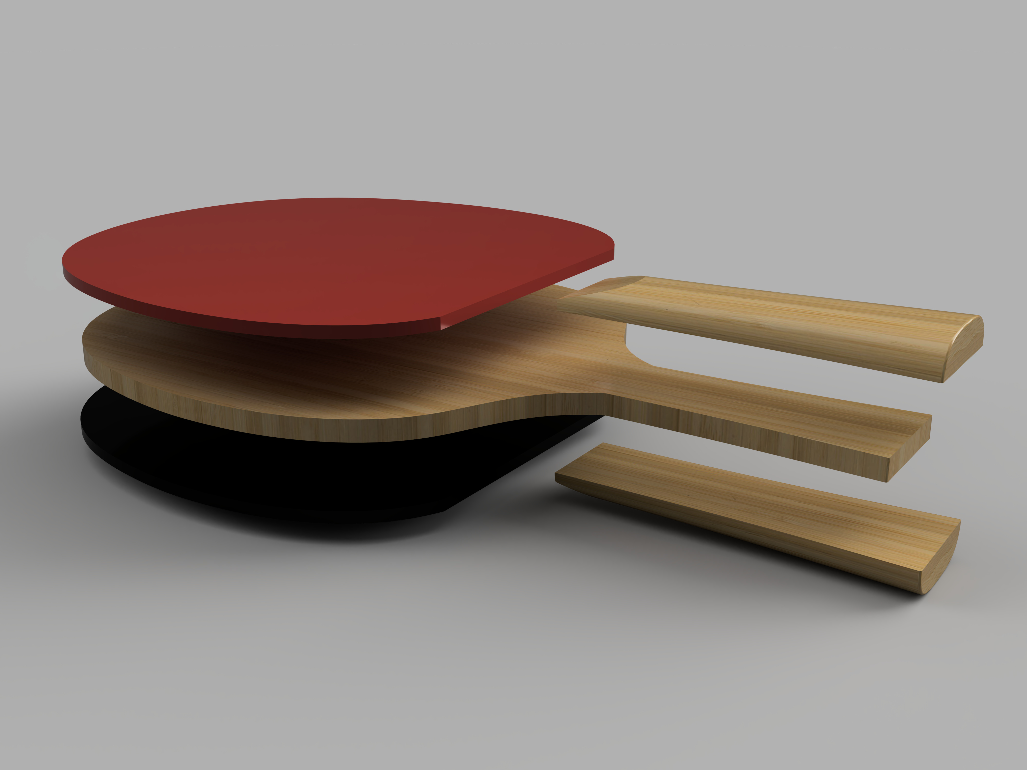 Mini Ping Pong Paddle by Westy | Download free STL model | Printables.com