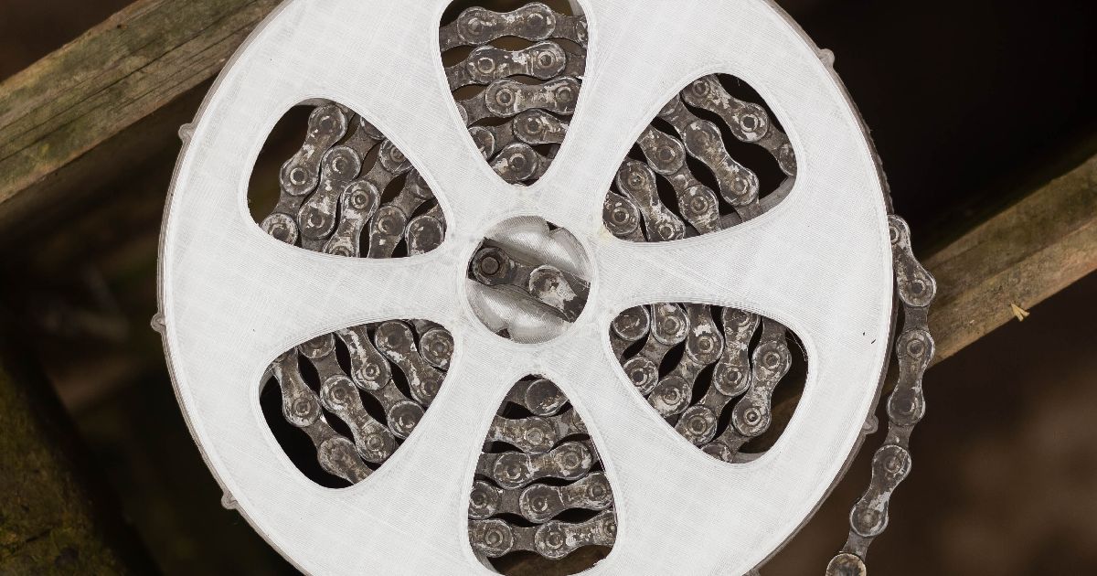 Bicycle chain winder by Igotocds | Download free STL model | Printables.com