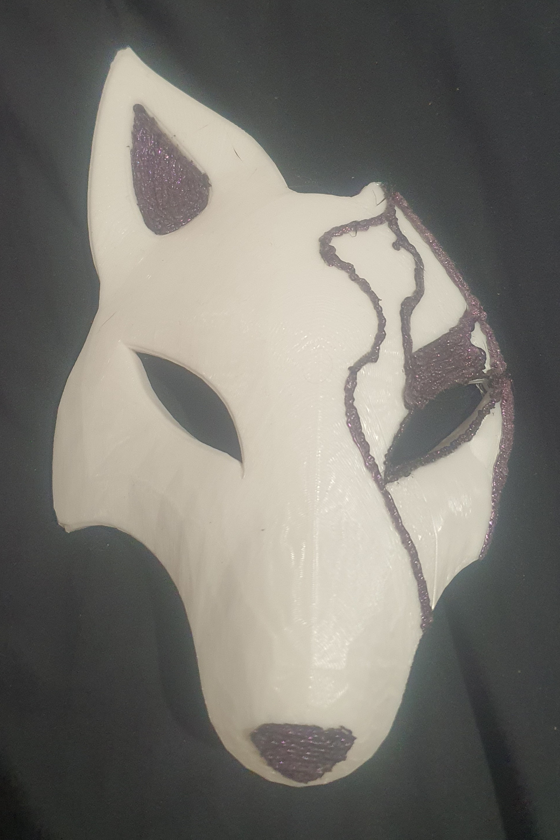Broken Fox Mask by Telegramclam | Download free STL model | Printables.com