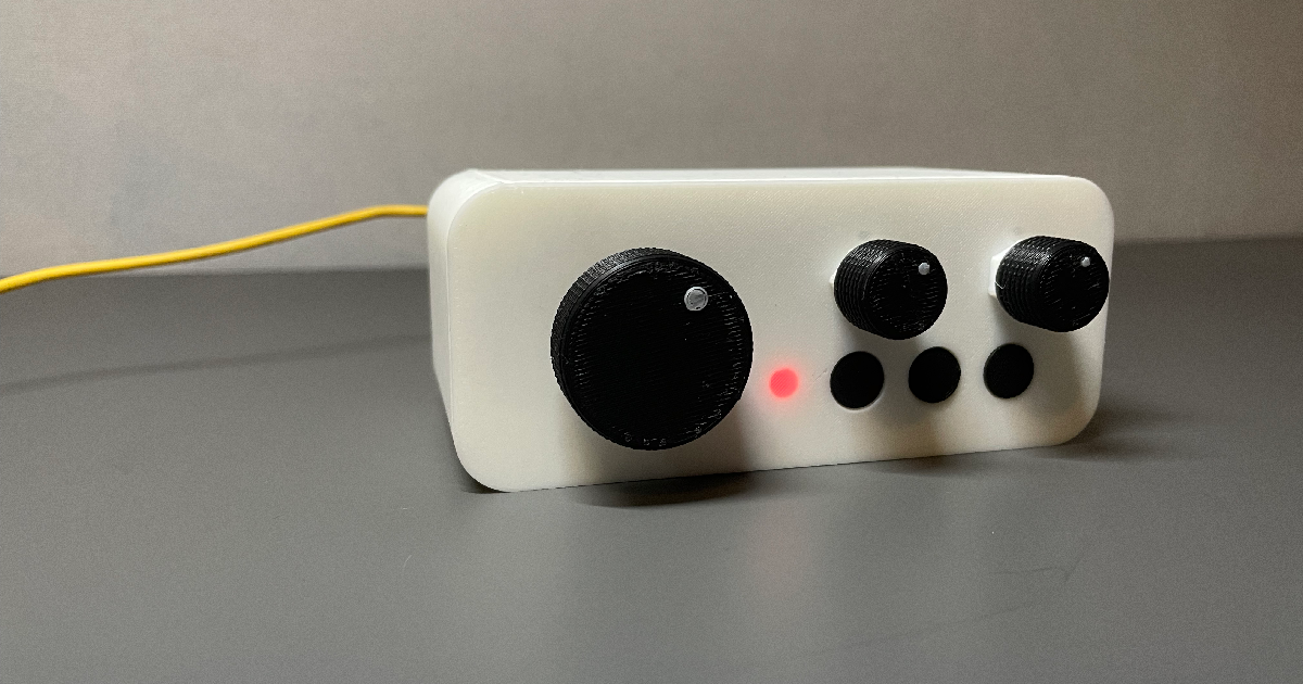 Volume Control Box (Deej) by Loopix | Download free STL model ...