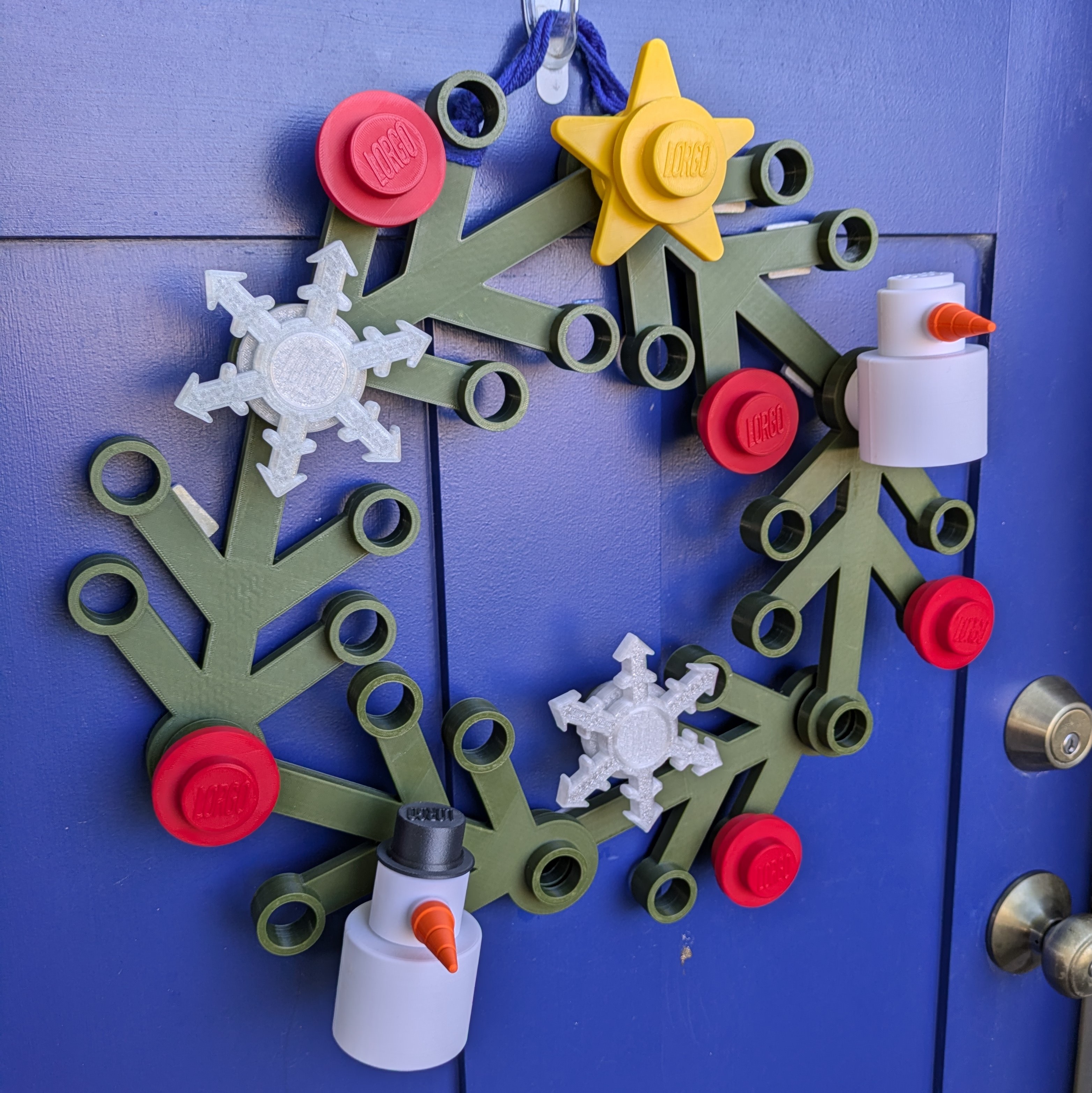 Star "Lorgo" Wreath Accessory (lego-like) by TipTopTomCat | Download ...