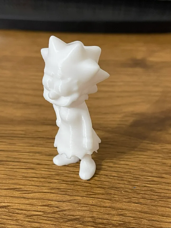 Lisa Simpsons (standing) by Andulka | Download free STL model ...