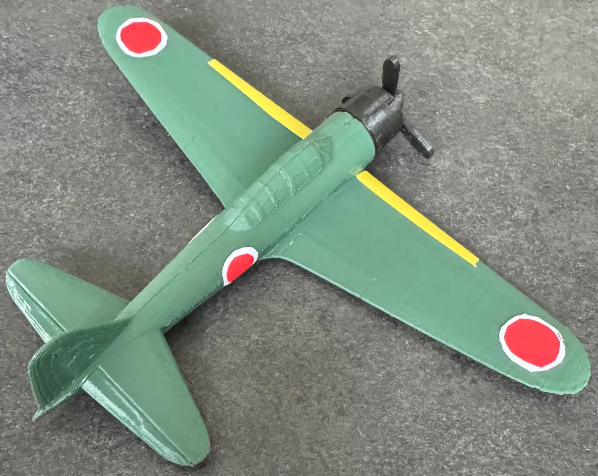 A6M Zero kit card by MM | Download free STL model | Printables.com