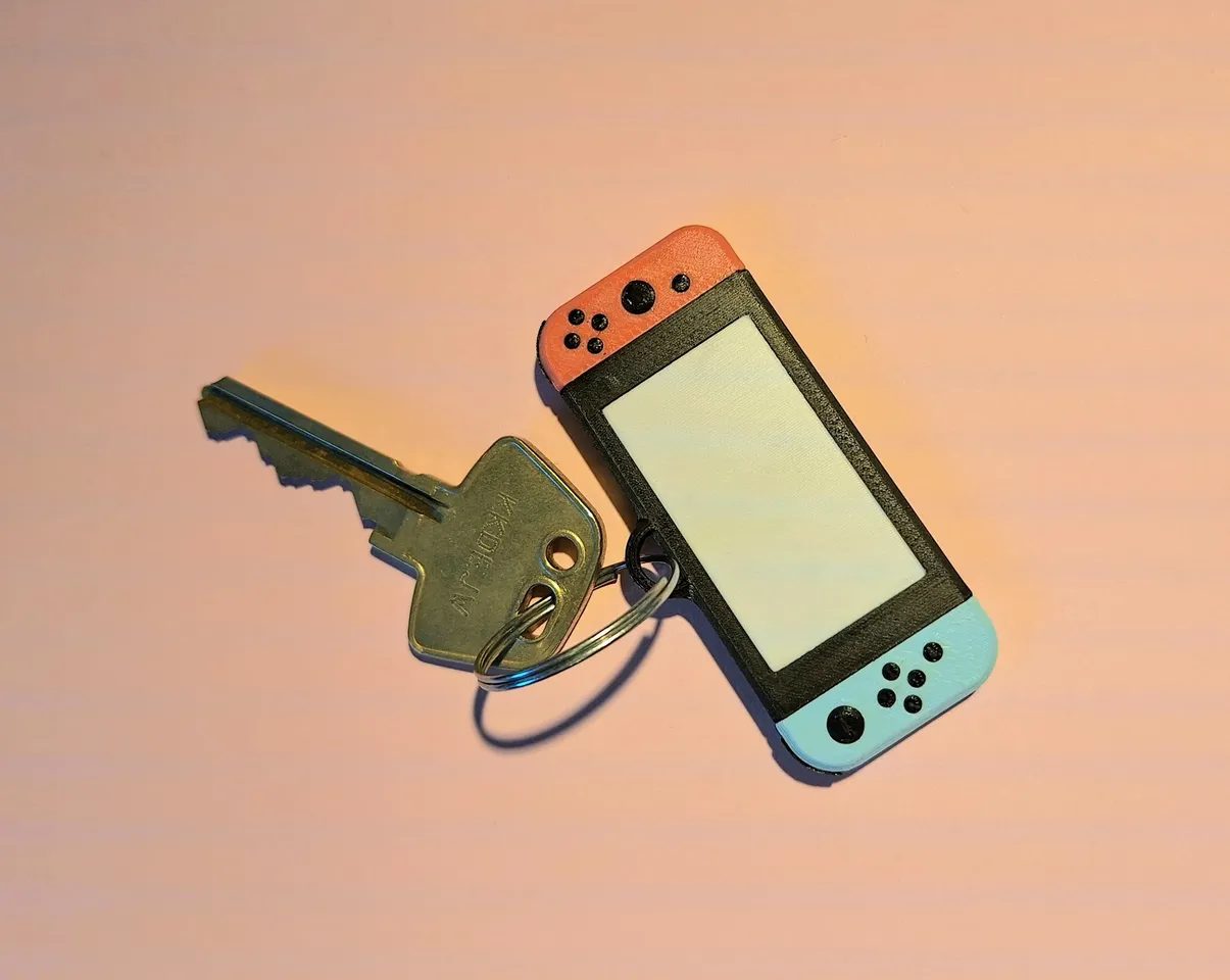 Nintendo Switch Keychain by korqie | Download free STL model ...