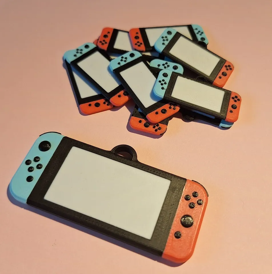 Nintendo Switch Keychain by korqie | Download free STL model ...