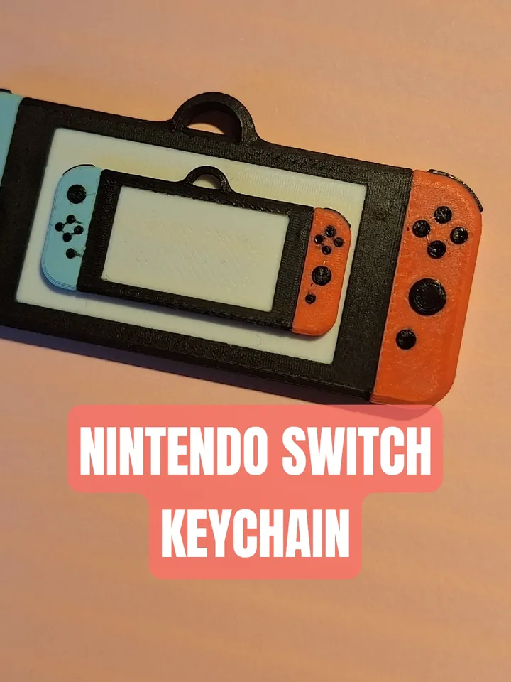 Nintendo Switch Keychain by korqie | Download free STL model ...