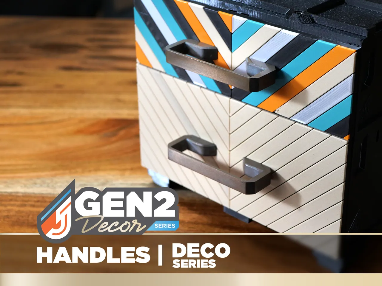 GEN2 Decor Handles - Deco Series by Jerrari | Download free STL model ...